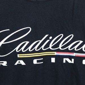Cadillac | Shirts | Cadillac Racing Spell Out Short Sleeve Shirt Black ...